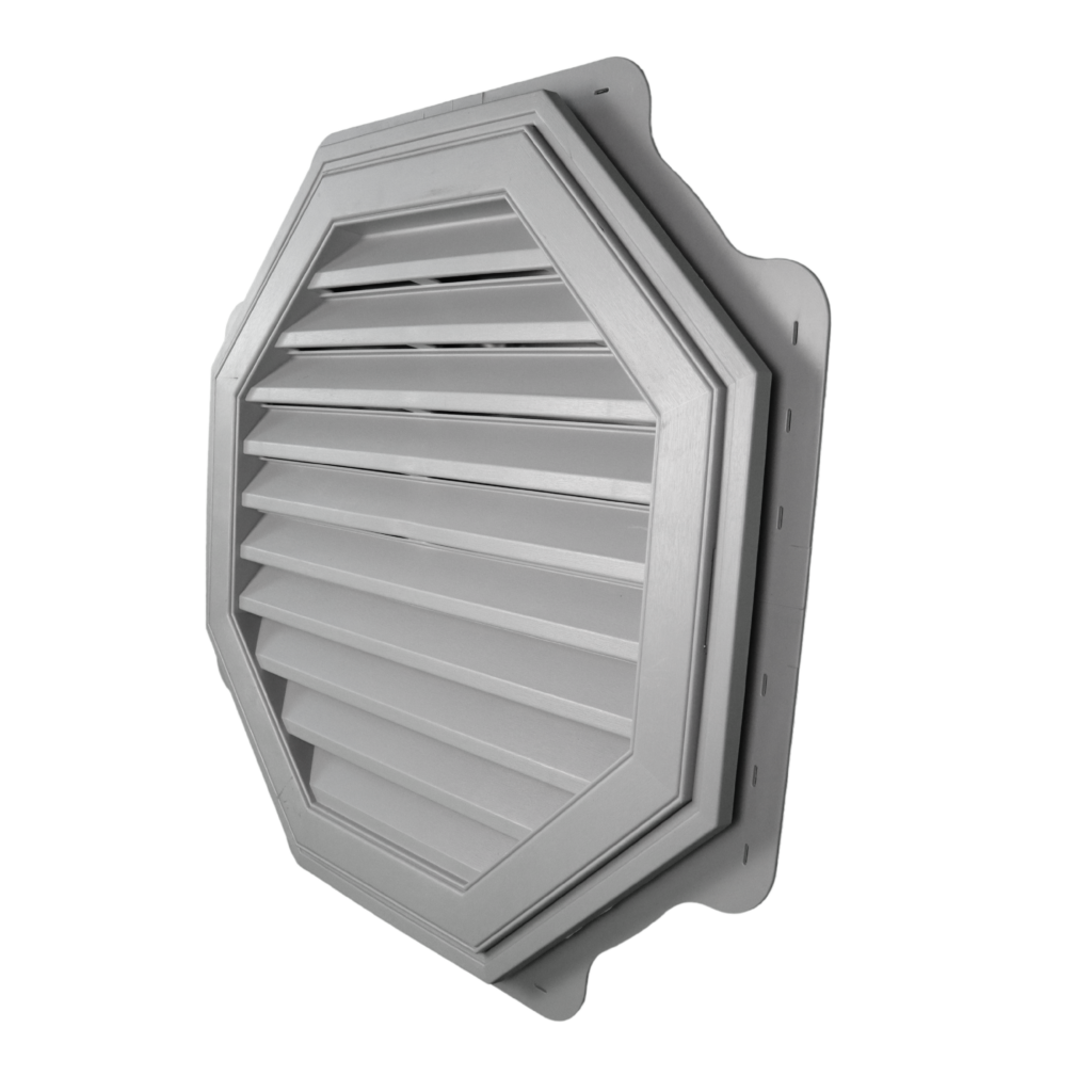 Octagon Exterior Wall Vent 32"/812mm Width - Gable Master