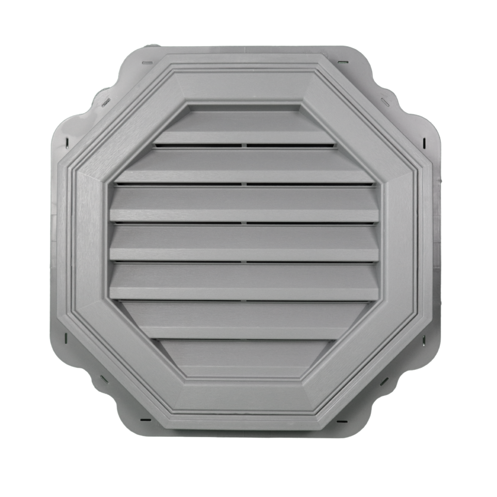 Octagon Exterior Wall Vent 22"/559mm Width - Gable Master