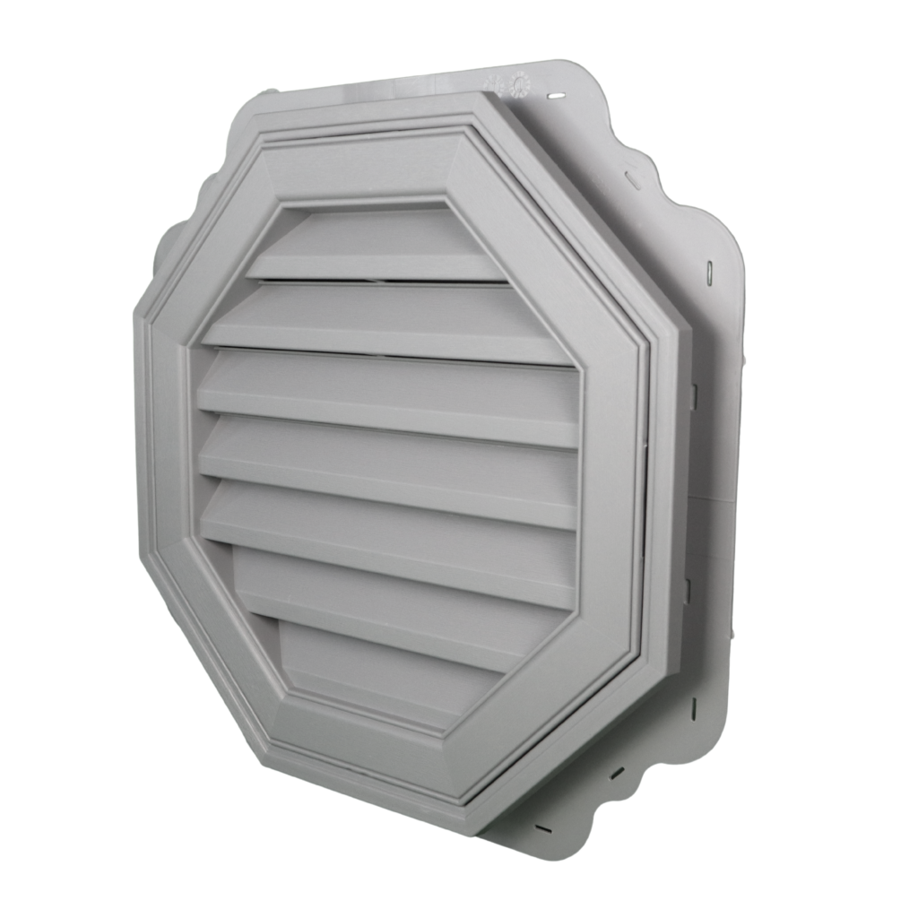 Octagon Exterior Wall Vent 22"/559mm Width - Gable Master