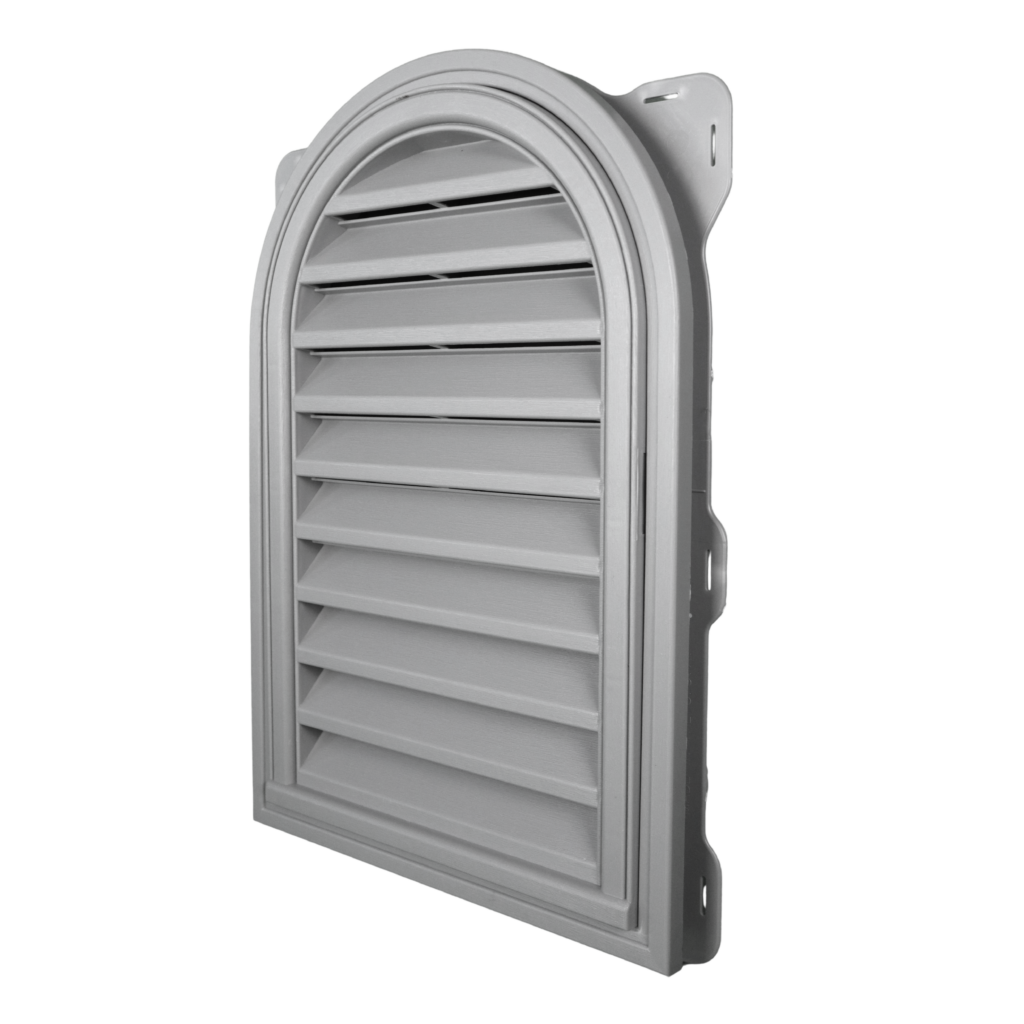 Round Top Exterior Wall Vent 14″/356mm x 22″/559mm - Gable Master