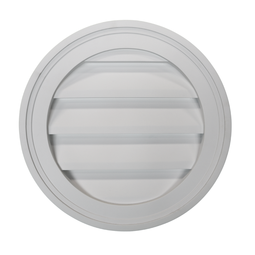 Round Exterior Wall Vent 16″/400mm - Non Functional - Gable Master