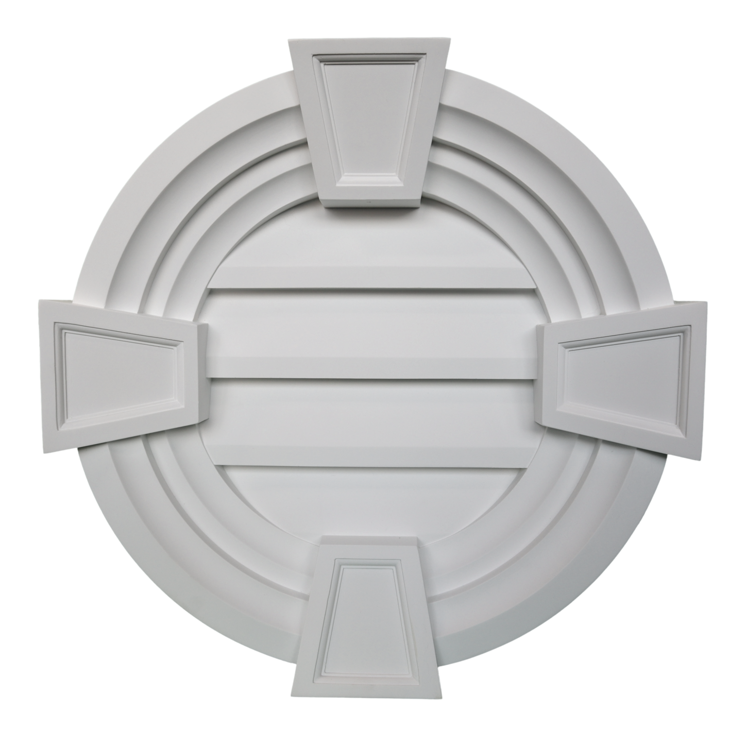 Round Non-functional Vent with Decorative Keystones – 450mm - 18 ...